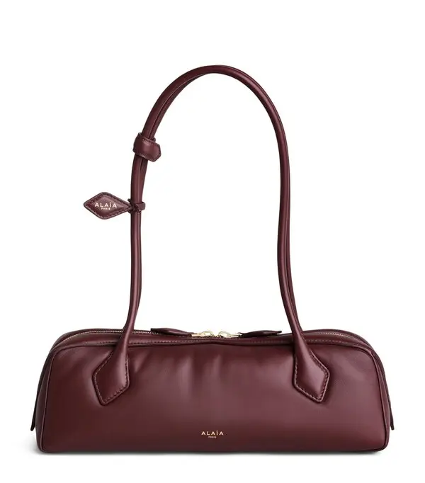 Alaïa Medium Lambskin Le Teckel Shoulder Bag - Red