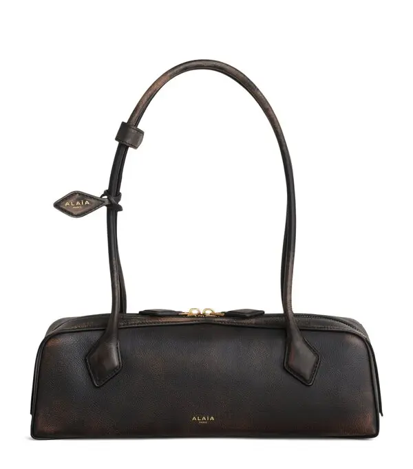 Alaïa Le Teckel Shoulder Bag - Black
