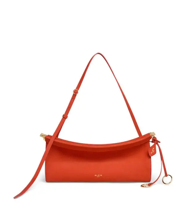 Alaïa Small Le Click East West Shoulder Bag - Black