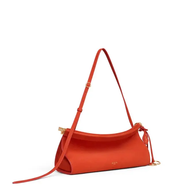 Alaïa Small Le Click East West Shoulder Bag - Black