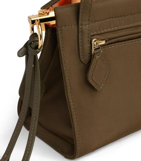 Alaïa Le Click East West Shoulder Bag - Blue