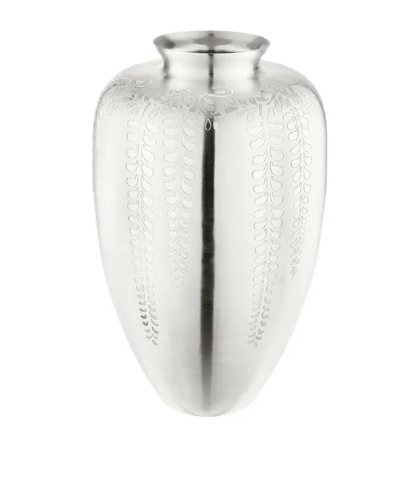 Christofle Haute Orfèvrerie Chute De Glycines Vase
