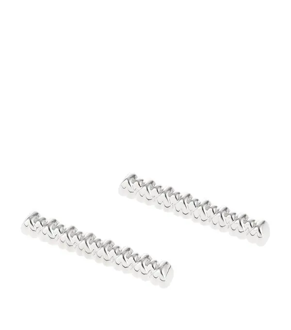 Christofle Set Of 2 -plated Malmaison Knife Rests