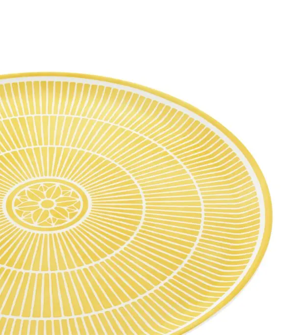 Christofle Porcelain Malmaison Riviera Pie Dish