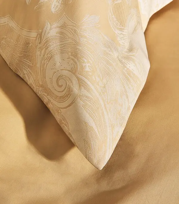 CELSO DE LEMOS Cotton-silk Pompadour Super King Duvet Cover
