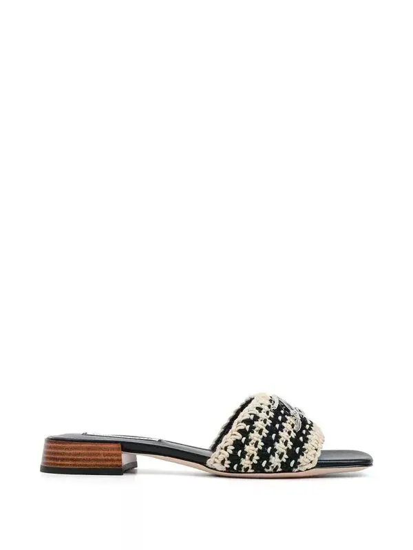 Karl Lagerfeld Petalo Sandals - Black