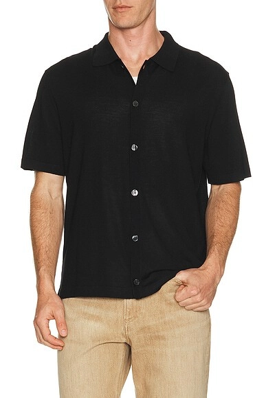 Theory Regal Merino Relaxed Button Down