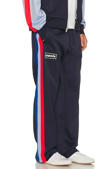PLEASURES X Oasis Forever Track Pants - Navy