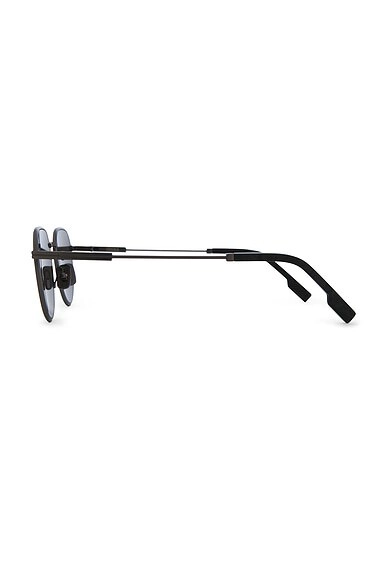 Zegna Geometric Sunglasses