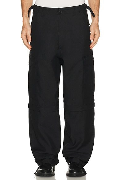 VOWELS Zip-off Cargo Trousers