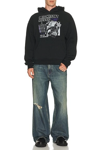 MIDNIGHT RODEO American Exxtasy Hoodie - Black