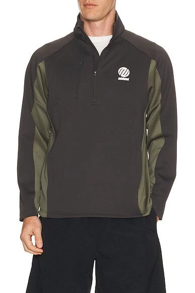 METALWOOD STUDIO Trophy Quarter Zip Pullover - Tar