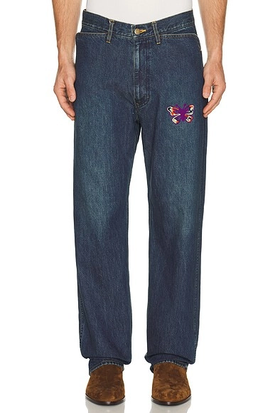 Needles Papillon Straight Jean 12oz Denim