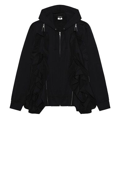 Comme Des Garçons Double Zipper Hoodie