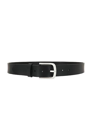 CORRIDOR Leather Belt - Black
