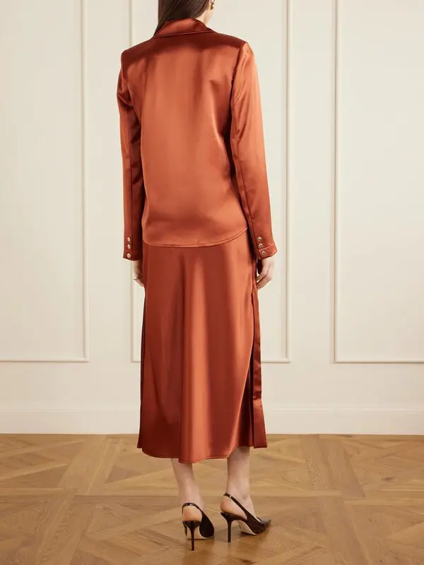 VIOLANTE NESSI Satin Blouse