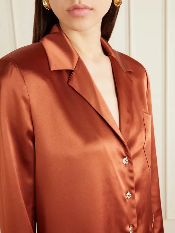 VIOLANTE NESSI Satin Blouse
