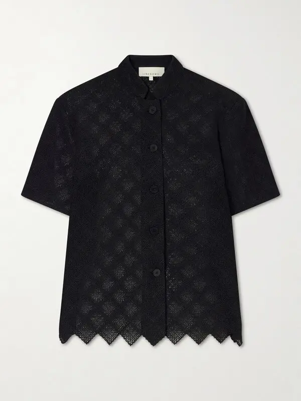 LIBEROWE Harper Crocheted Shirt