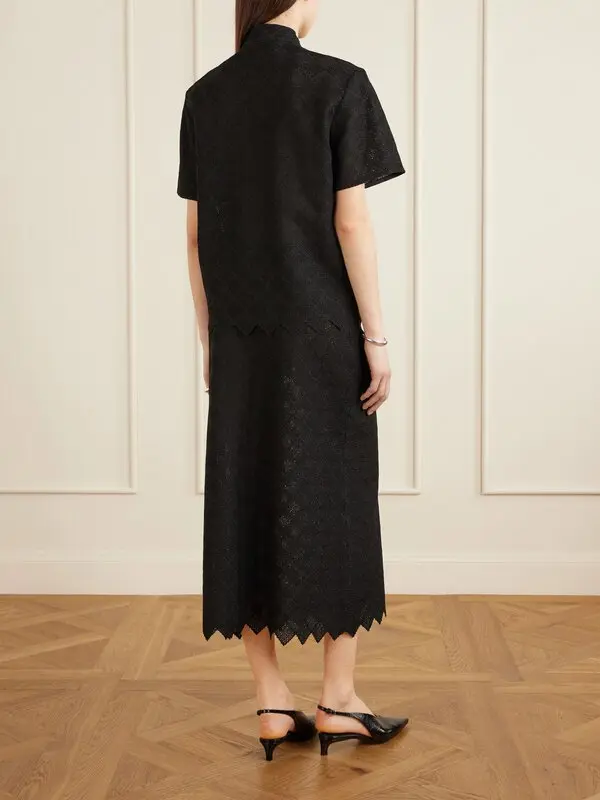 LIBEROWE Harper Crocheted Shirt