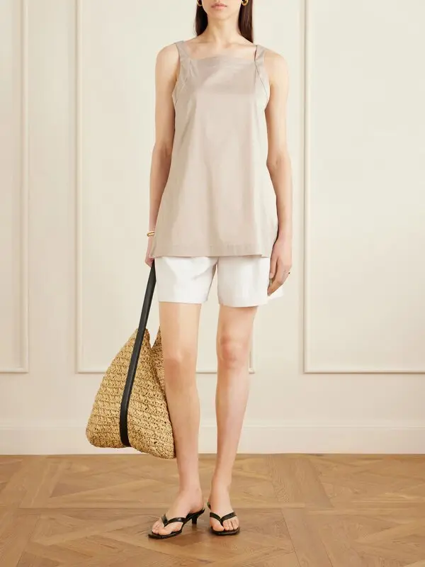Max Mara Cotton-blend Beachwear Top