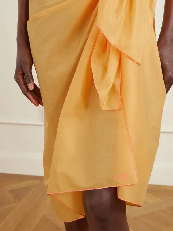 ERES Cabine Cotton-voile Pareo - Yellow