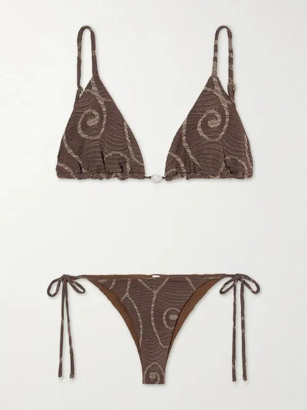 SARA CRISTINA Arena Bikini Set - Brown