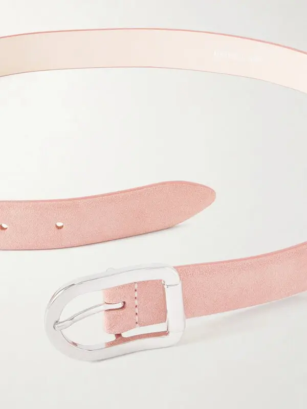 DEHANCHE Mija Suede Belt - Pink