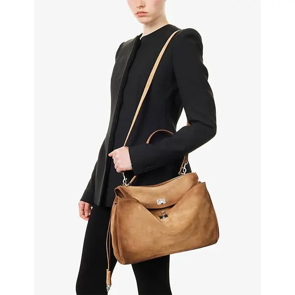 Balenciaga Rodeo Top Handle Bag - Camel