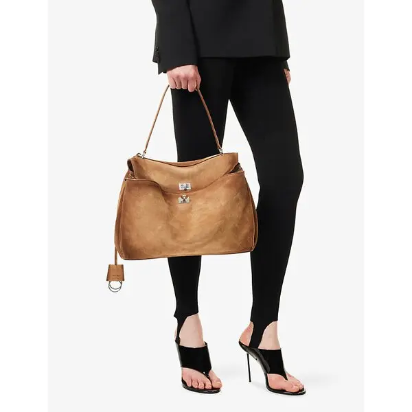 Balenciaga Rodeo Top Handle Bag - Camel