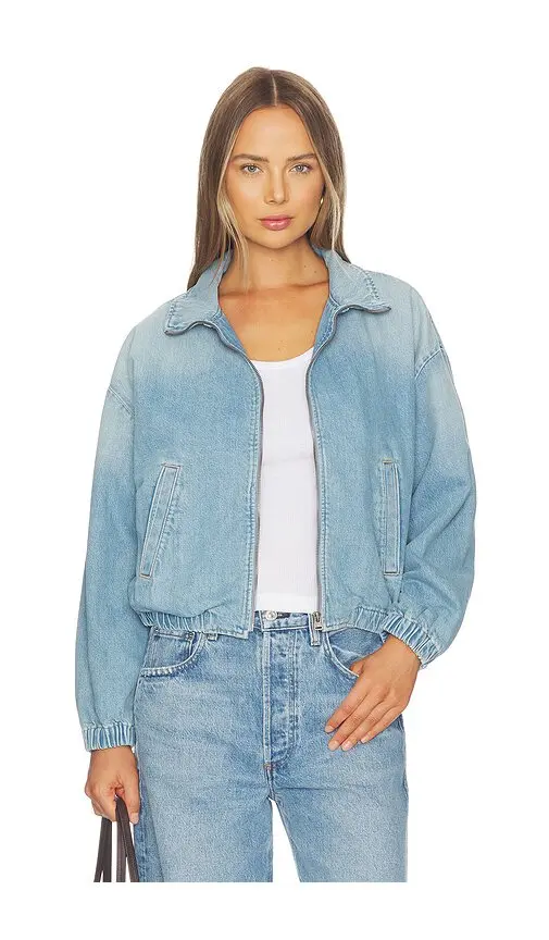 Citizens Of Humanity Bubble Bomber Jacket - Blue