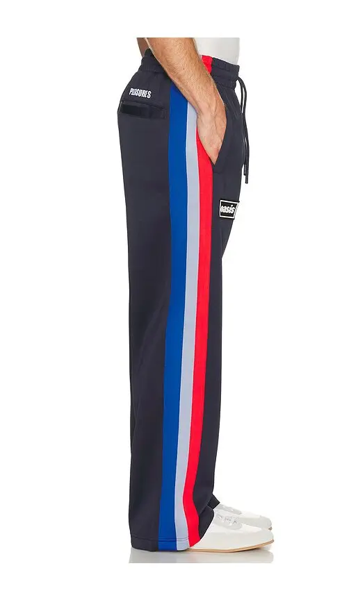 PLEASURES X Oasis Forever Track Pants In . Also - Navy