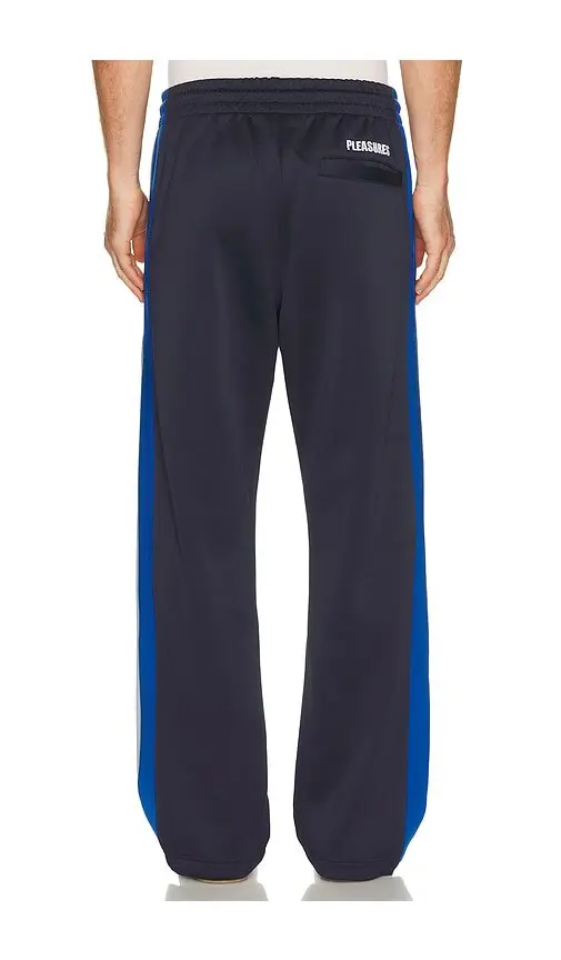 PLEASURES X Oasis Forever Track Pants In . Also - Navy