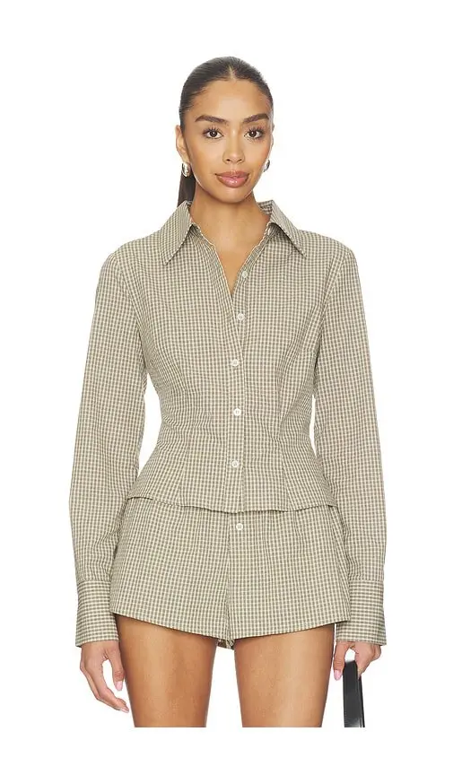 Superdown Silas Button Down Top In . Also