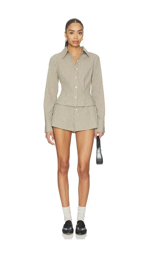 Superdown Silas Button Down Top In . Also
