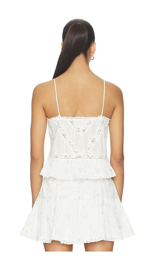 LoveShackFancy Ondeline Cami Top