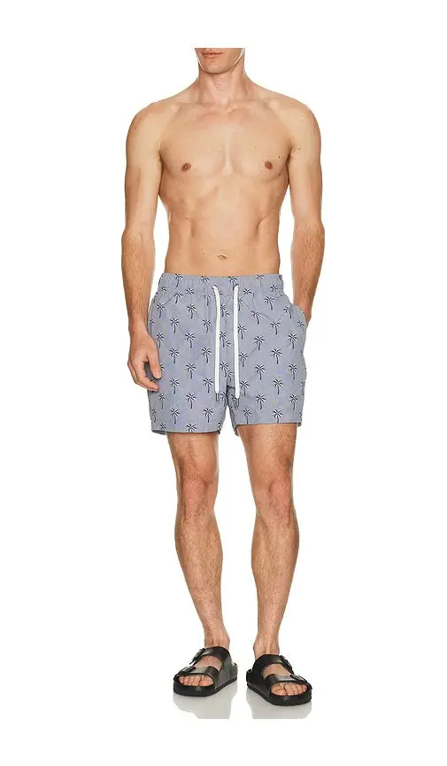 Onia Charles 5 Swim Trunk - Blue