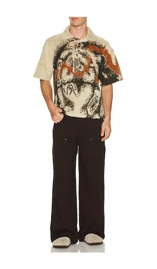 ISA BOULDER Floyd Towel Shirts In . Also - Brown