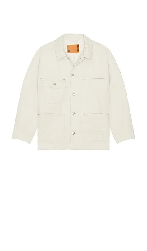 VOWELS Chore Jacket In . Also