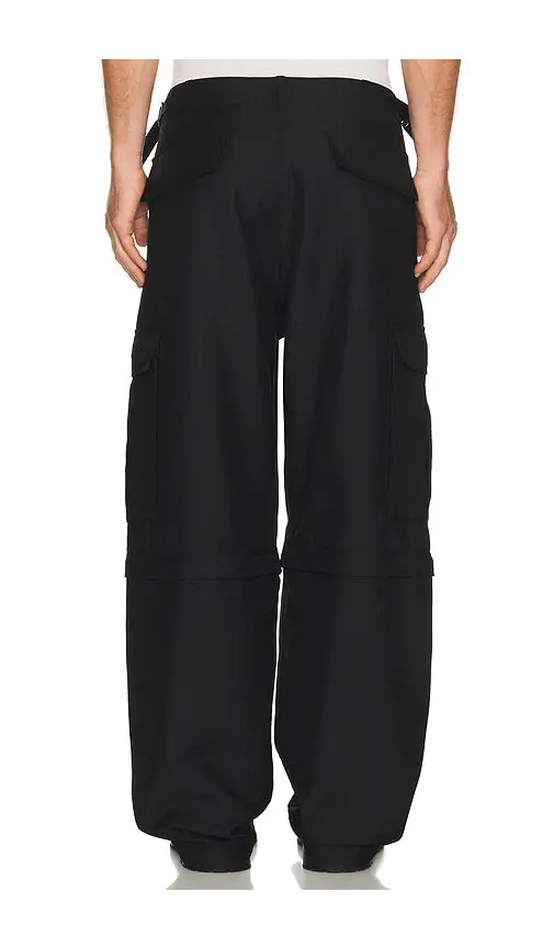 VOWELS Zip-off Cargo Trousers