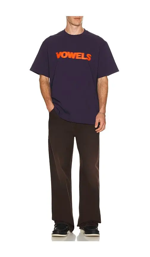 VOWELS Blur Tee In . Also