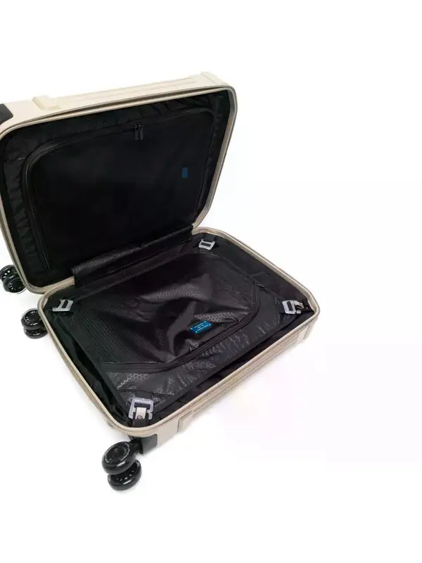 PIQUADRO Pop Suitcase With Telescopic Handle And Combination Lock