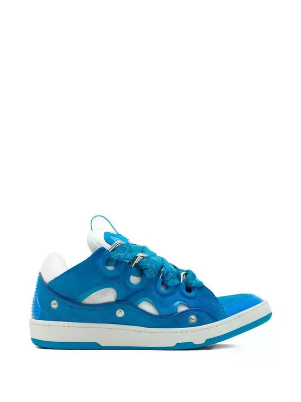 LANVIN Curb Lettering Sneakers