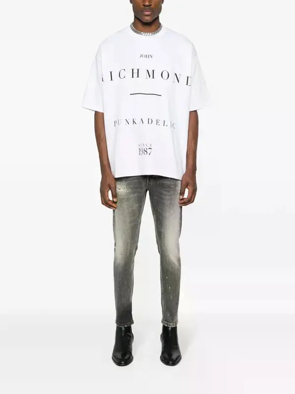 John Richmond Logo-print T-shirt - White