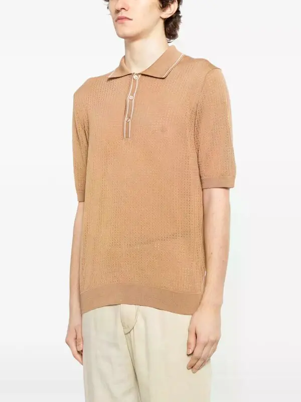 Tagliatore Short-sleeve Polo Shirt - Neutrals