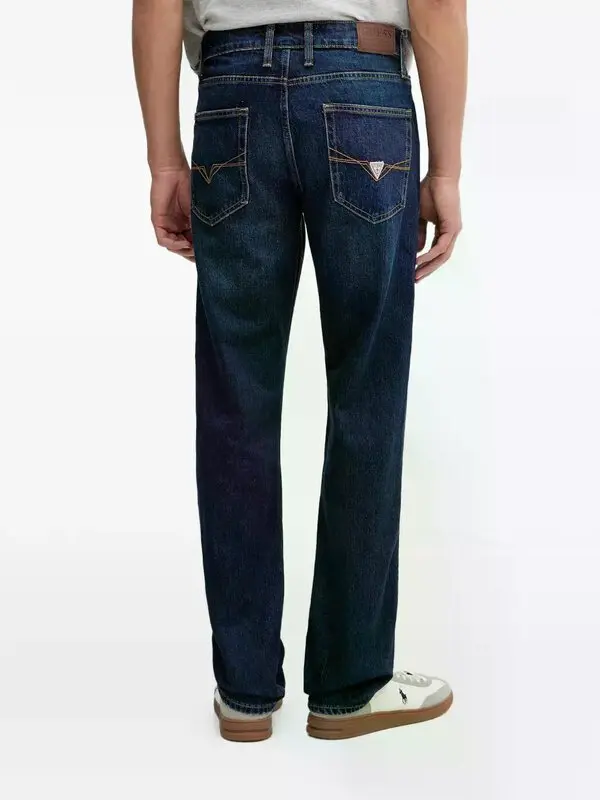 Guess Logo Patch Jeans