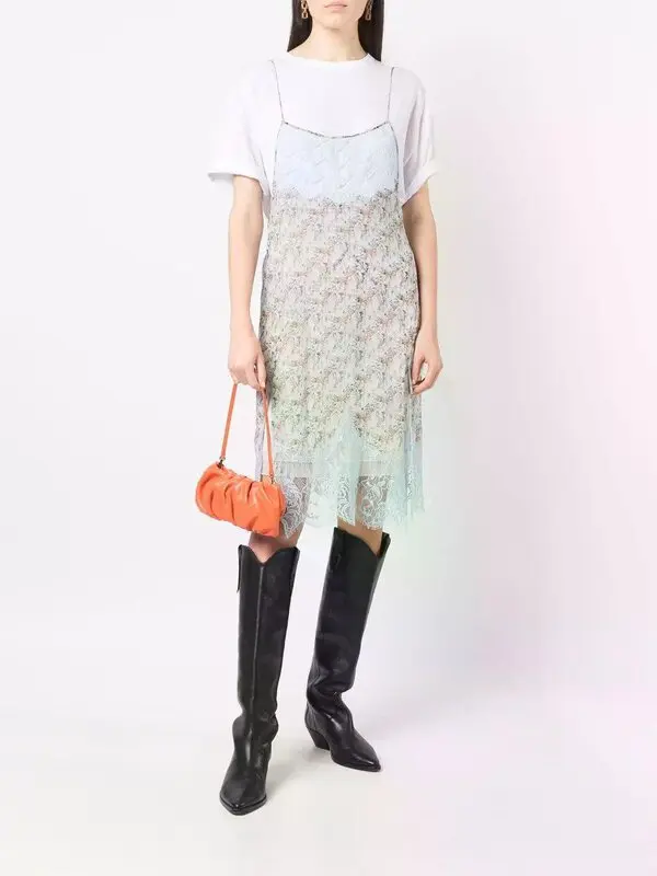 Dsquared2 Floral-print Silk Dress