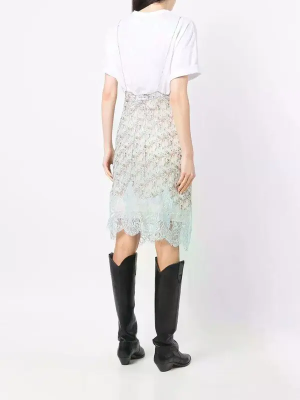 Dsquared2 Floral-print Silk Dress