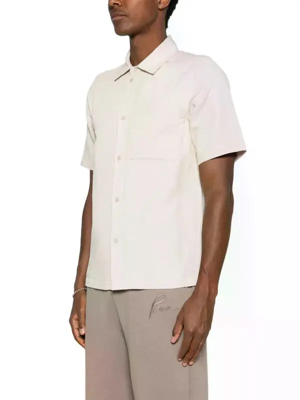ALPHATAURI Short-sleeve Chest-pocket Shirt