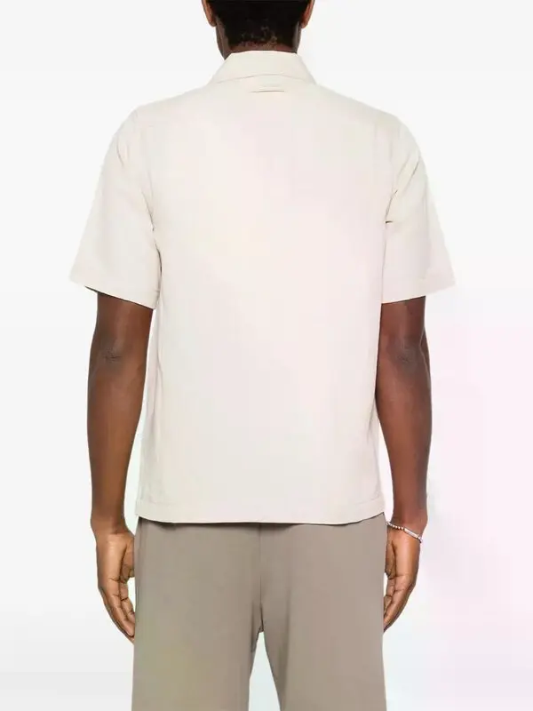 ALPHATAURI Short-sleeve Chest-pocket Shirt