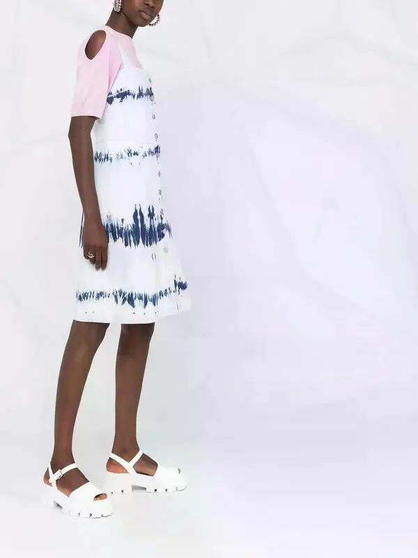 Stella McCartney Tie-dye Cotton A-line Dress